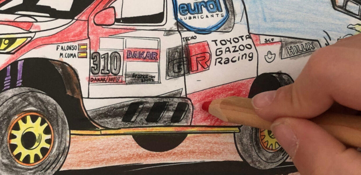 Car and Racing Coloring Pages | Eurol Fanzone
